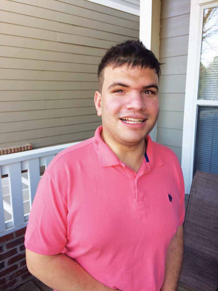 Personal courage helps him overcome limitations of blindness ...