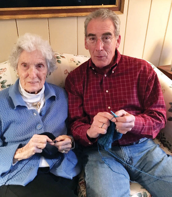 Tight-knit: Mother, son make hats for chemotherapy patients ...