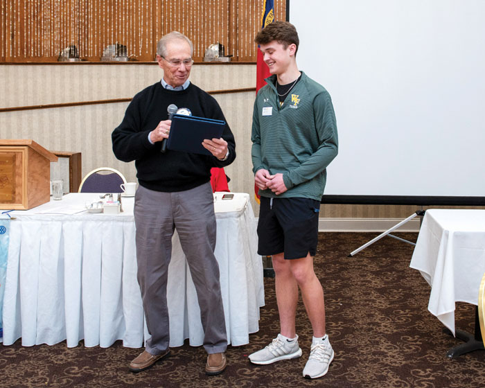 Clemmons Rotary Student of the Month for February | clemmonscourier