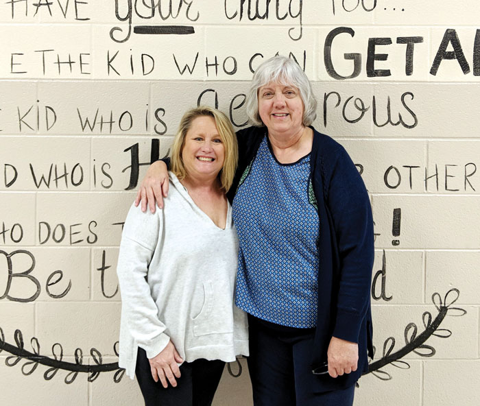 Parent reconnects with ‘Teacher of a lifetime’ at Clemmons Elementary ...