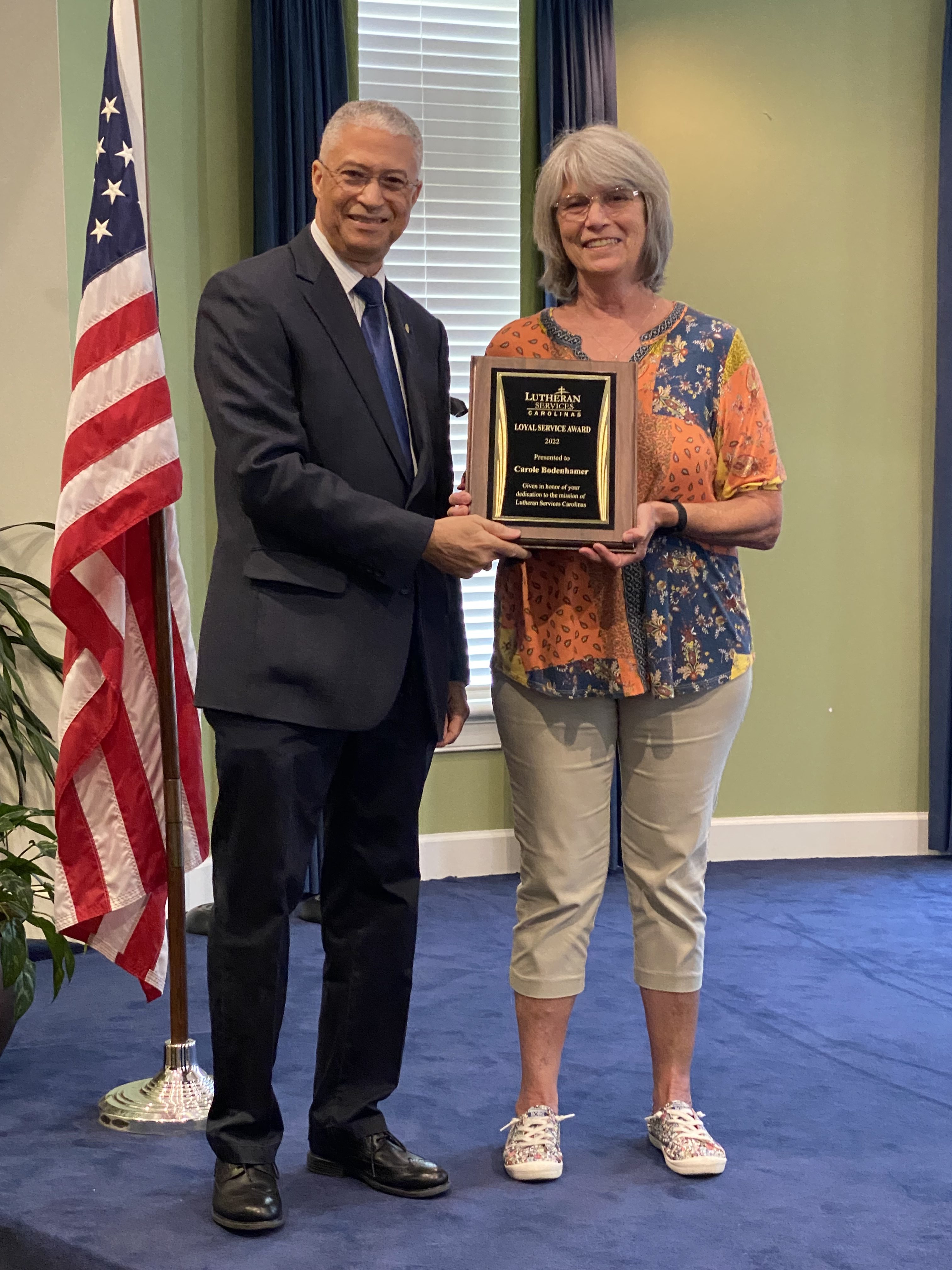 Bodenhamer recognized by Lutheran Services Carolinas for work at ...