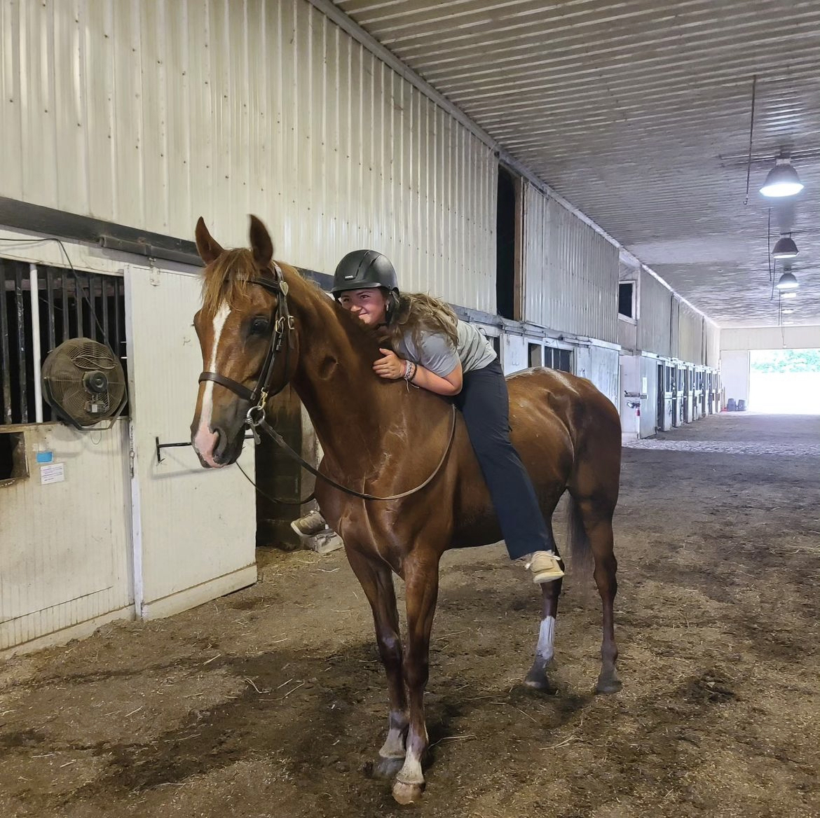 Different strokes: Senior Sydney Davenport has shown a love for ...