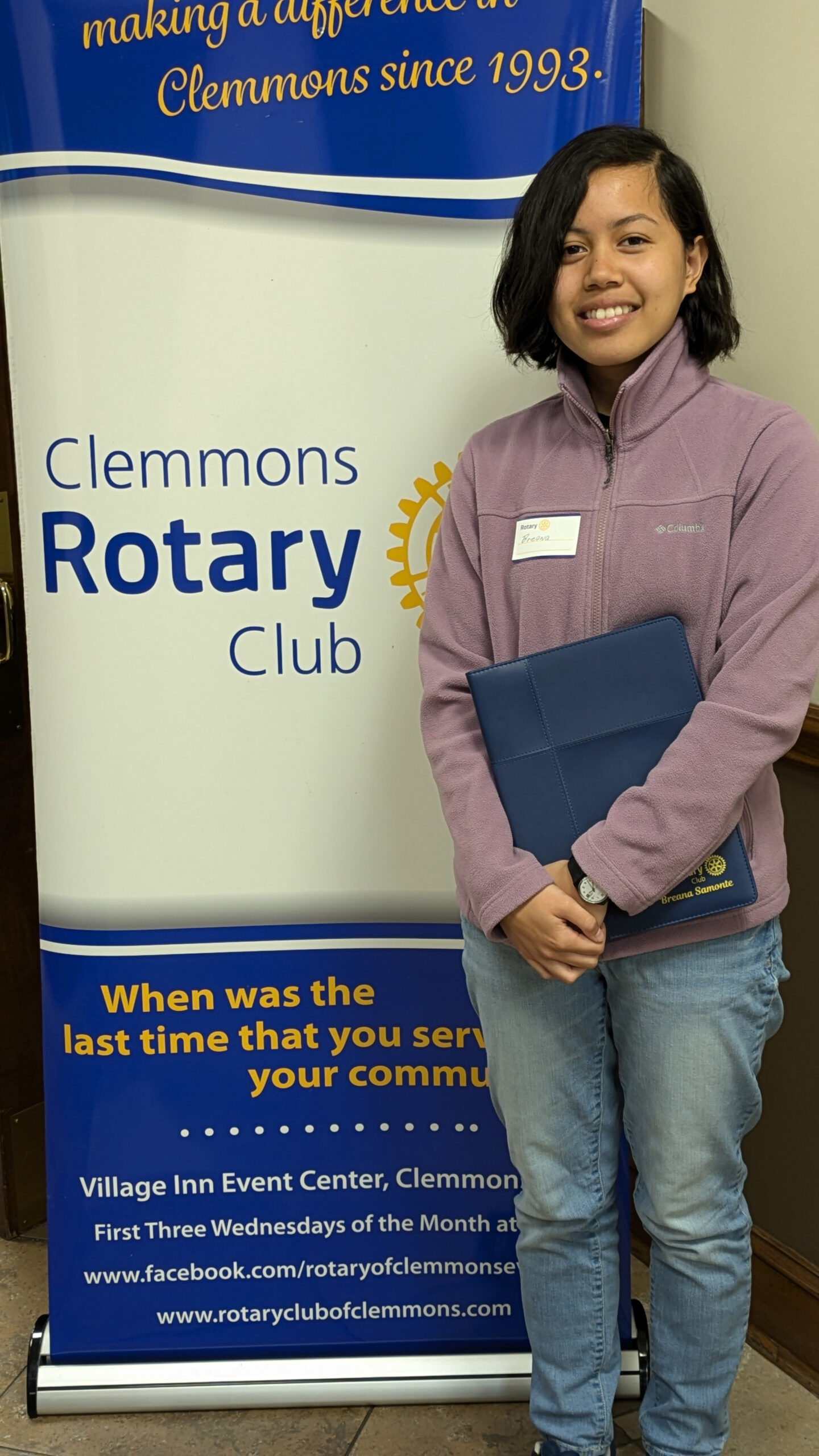 Rotary Club names Samonte Student of the Month | clemmonscourier