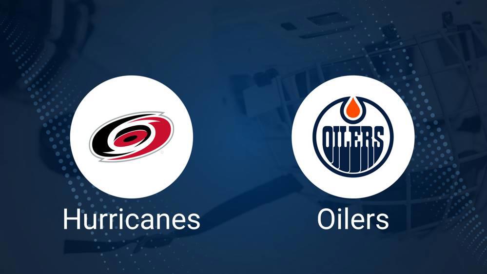 How to Pick the Hurricanes vs. Oilers Game with Odds, Spread, Betting ...
